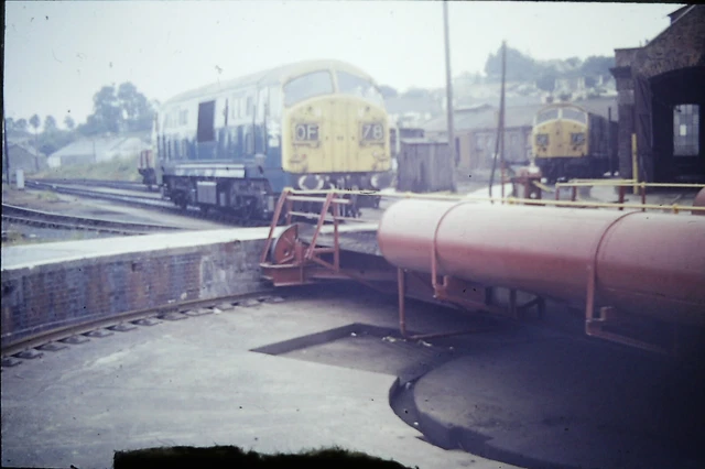 ORIGINAL~35MM COLOUR SLIDE~CLASS 22 NBL D6330/6336 St Blazey 17/7/71 ...