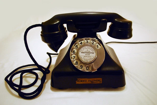 EDITABLE TELEPHONE DIAL NUMBER LABELS Rotary Bakelite phones 200 300 ...