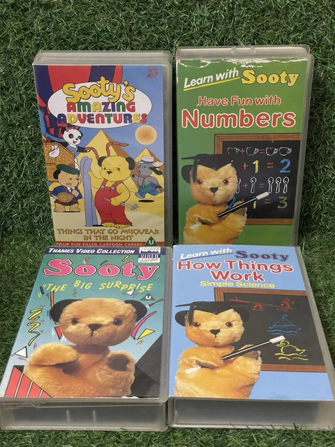 SOOTY CHILDREN’S VHS Tape Bundle Kids Video Tapes X4 £19.99 - PicClick UK