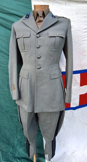 MILITARIA WW2 REGIO ESERCITO 1940 UNIFORME Sottotenente AUTIERI no ...