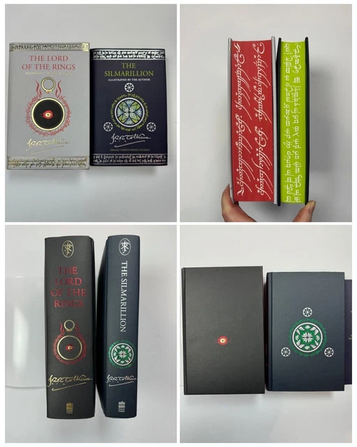 LORD OF THE Rings & The Silmarillion Deluxe Illustrated Edition W ...