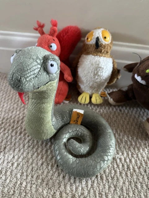SET OF 4 Gruffalo Soft Toys Owl Snake Squirrel £21.23 - PicClick UK