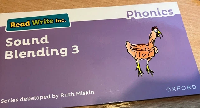 READ WRITE INC. Phonics: Sound Blending Book 3 by Ruth Miskin ...