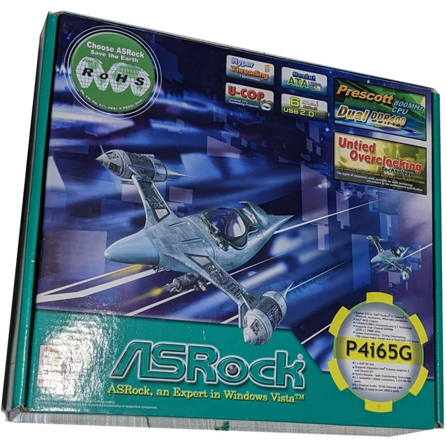 ASROCK P4I65G SOCKET 478 Mother Tested Working Used with New Battery £ ...