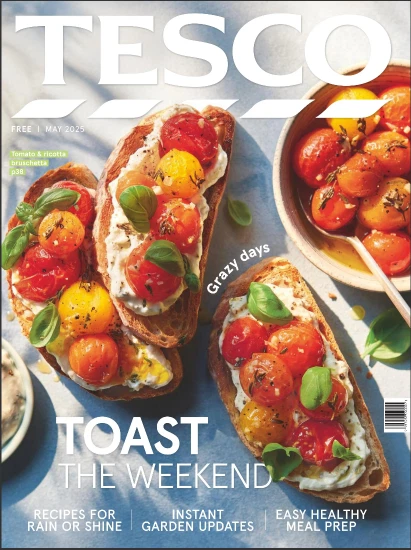 TESCO SPRING FOOD Magazine May 2025 - NEW & UNUSED £3.31 - PicClick UK