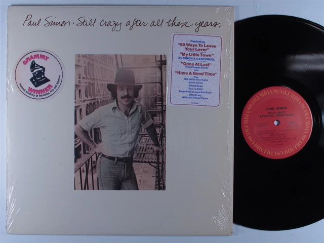 Paul Simon Still Crazy After All These Years Columbia Lp Shrink H Eur