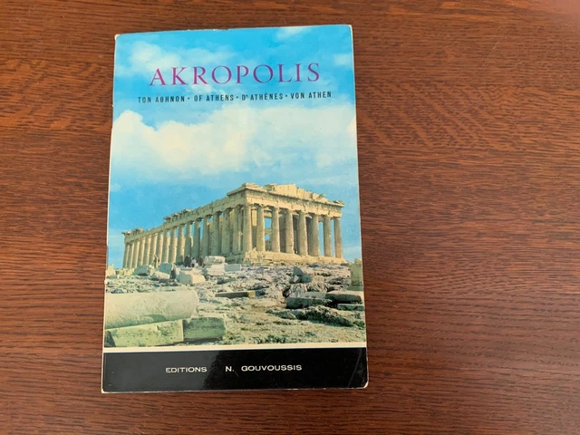 THE ACROPOLIS OF Athens by AL. N. Oekonmides (Paperback Guide) 825B £9. ...