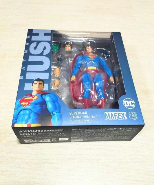 MEDICOM TOY MAFEX No.117 SUPERMAN Batman HUSH Ver. Height 160 mm Action ...