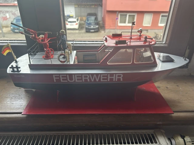 ROBBE DOLLY FEUERWEHRBOOT RC Schiff No Graupner Krick 1:25 EUR 87,00 ...