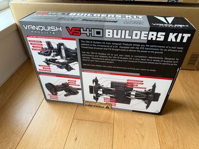 VANQUISH VS4-10 BUILDERS Kit RC Crawler Chassis 1/10 Scale Axial TRX4 ...