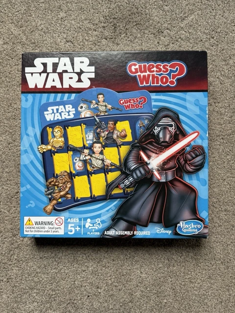 HASBRO GAMING STAR Wars Guess Who Game **Complete & fully working** £5. ...