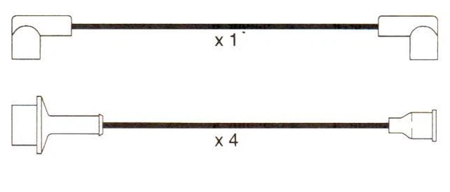 TOYOTA COROLLA FORMULA Power Performance HT Cable. FP441a EUR 36,28 ...