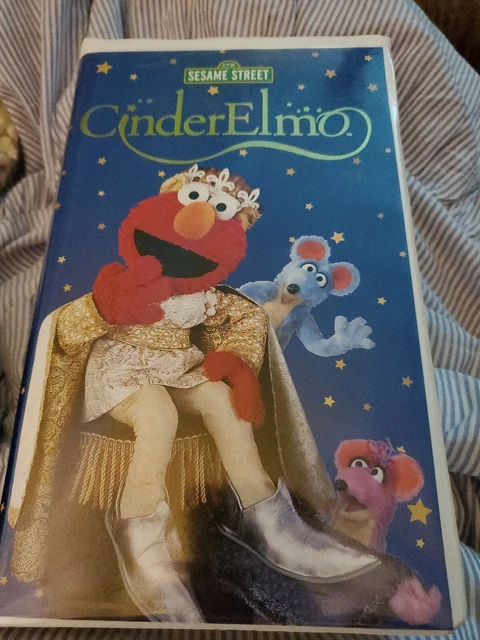 CINDERELMO VHS TAPE*SESAME Street* Elmo* 50 Minutes 2000*preowned*VG ...