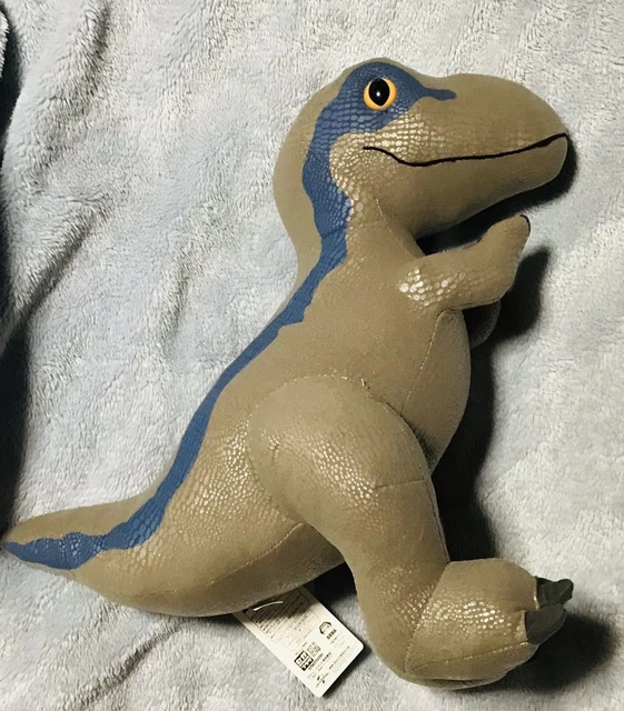 JURASSIC WORLD PARK Giga Jumbo Plush Velociraptor Blue Approx. 60cm ...
