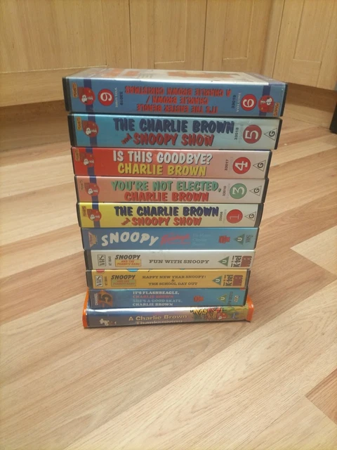 SNOOPY VHS TAPES £7.00 - PicClick UK