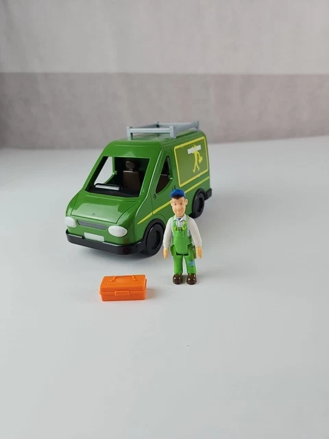 CBEEBIES FIREMAN SAM - Mike Flood Figure With Mikes Van And Toolbox £29 ...