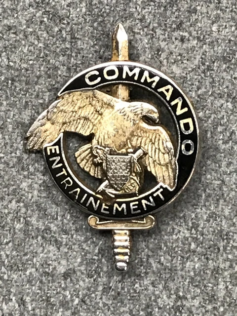 INSIGNE CENTRE D'ENTRAINEMENT Commando 11°RIMA, Brevet CEC 1°modèle, EUR 26,00 - PicClick FR