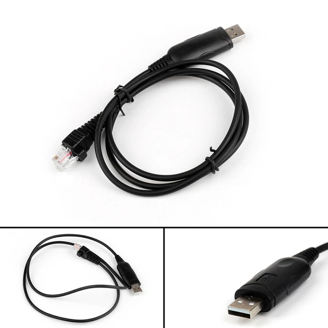 1XUSB PROGRAMMIER KABEL OPC-1122 U Für ICOM Car Mobile Funkgerät IC ...