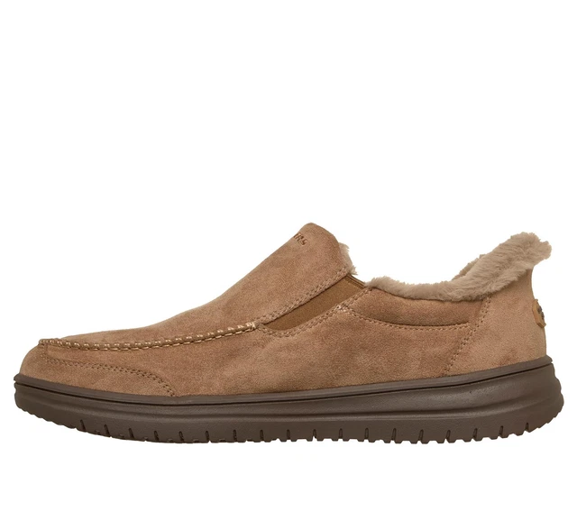 SKECHERS SLIP-INS RELAXED Fit Shoes For Men - Murette Scofield in Tan ...