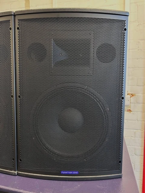 FUNKTION ONE F-1201 Black Speaker Pair & Soft Cases £1,850.00 - PicClick UK