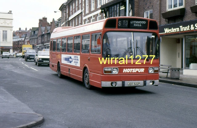 6X4 BUS COLOUR photograph Midland Red Hotspur National JOX522P £1.00 ...