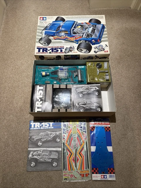 RARE, TAMIYA TR-15T Stadium Racer Nitro Kit (NOT COMPLETE READ) (44001 ...