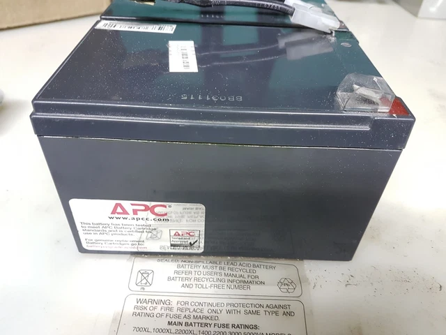 RBC6 APC BATTERIA 2x12v 11 amp/ora SMT1000 SU 1000 SUA gamma 1000 EUR 93,27 - PicClick IT