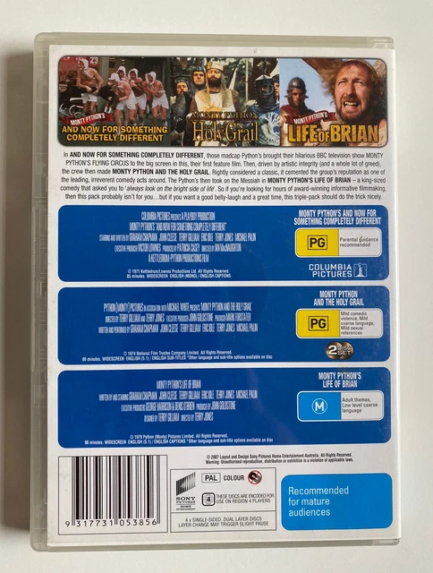 MONTY PYTHON - Life Of Brian + Holy Grail + Something Completely ...