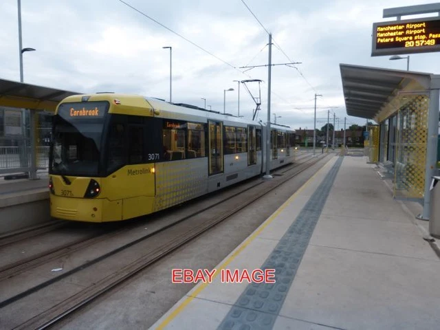 PHOTO MANCHESTER Metrolink Tram No 3071 £1.50 - PicClick UK