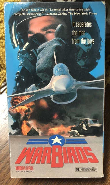 WARBIRDS FIGHTER PILOT Top Gun Vidmark VHS Movie Tape Works Fine LQQK £ ...
