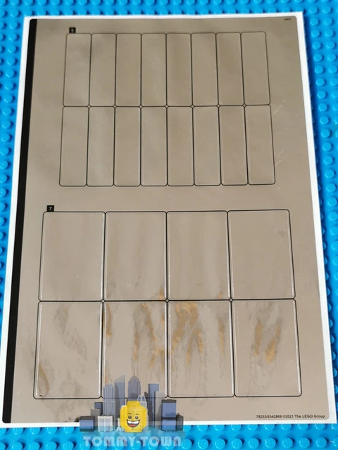 LEGO CREATOR STICKER SHEET 2 for Lego set 10283 NASA Space Shuttle ...