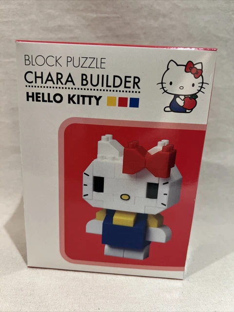 AUTHENTIC HELLO KITTY Block puzzle Chara Builder £28.00 - PicClick UK