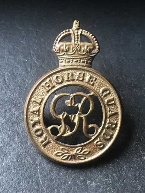 ROYAL HORSE GUARDS British Army Cap Badge WW1 £18.00 - PicClick UK
