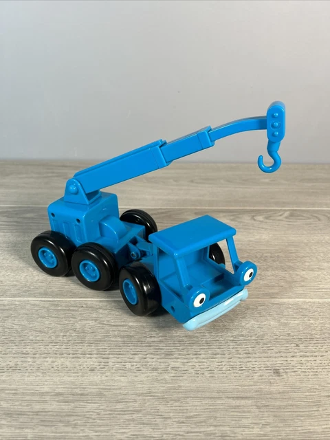 BOB THE BUILDER Lofty Blue Crane Push Along Kids Toy Vehicle Figure ...