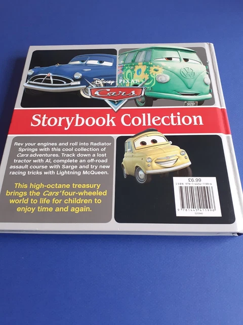 DISNEY PIXAR CARS Movie Film Storybook Collection Book HB $4.96 ...