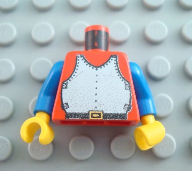 LEGO CASTLE PETTORINA Minifig Torso con Braccia Blu EUR 2,18 - PicClick IT