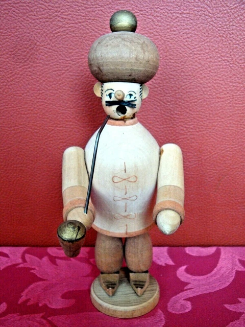 ORIGINAL ERZGEBIRGE KARL Max Dittmann Räuchermann Sultan 19 cm, nicht ...