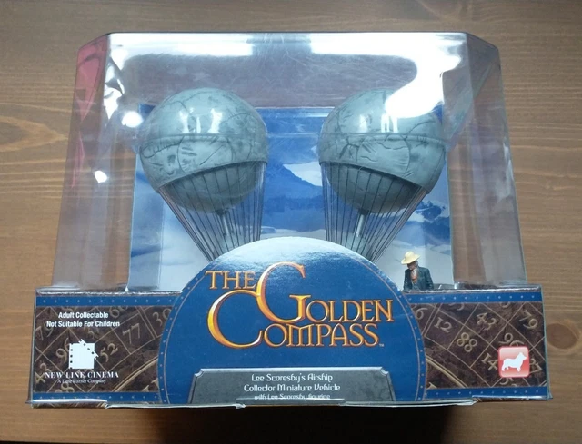 THE GOLDEN COMPASS Lee Scoresby Airship vehicle with Figure £5.50 ...