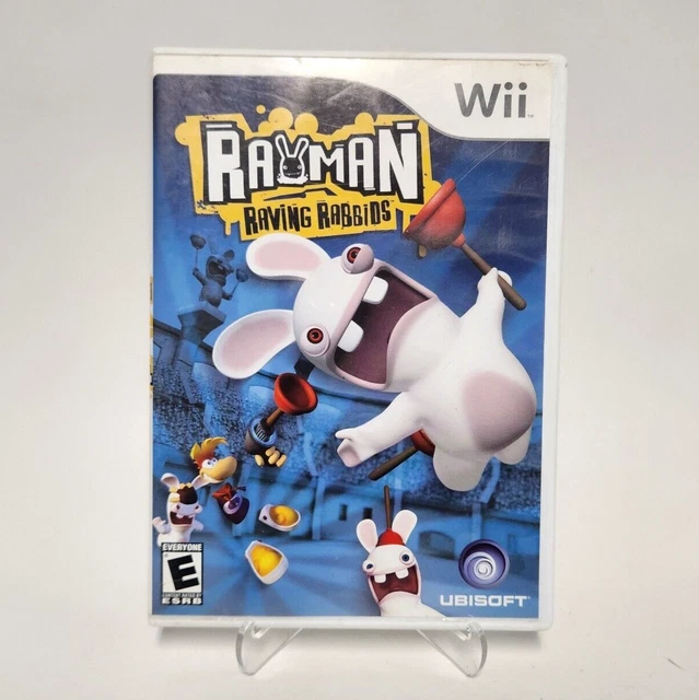 RAYMAN RAVING RABBIDS (Nintendo Wii, 2006) (COMPLETE & TESTED) £9.46 ...