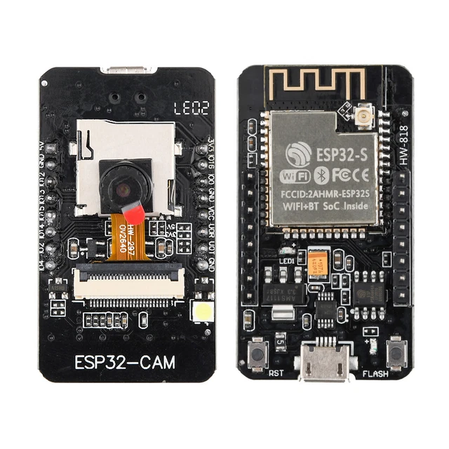 ESP32-CAM-INTEGRATED CH340 WIFI Bluetooth Development Board OV2640 ...