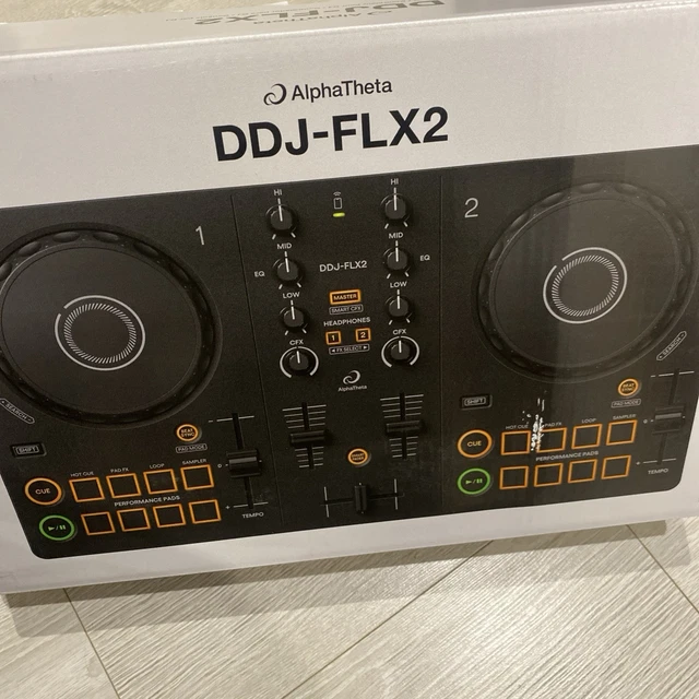 PIONEER DJ DDJ-FLX2 2-Channel DJ Rekordbox Controller - AlphaTheta ...