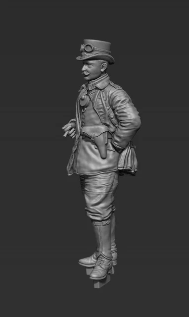 JON SMITH DRIVER German Prussian Motor Battalion WW1 54mm 1/32nd ...