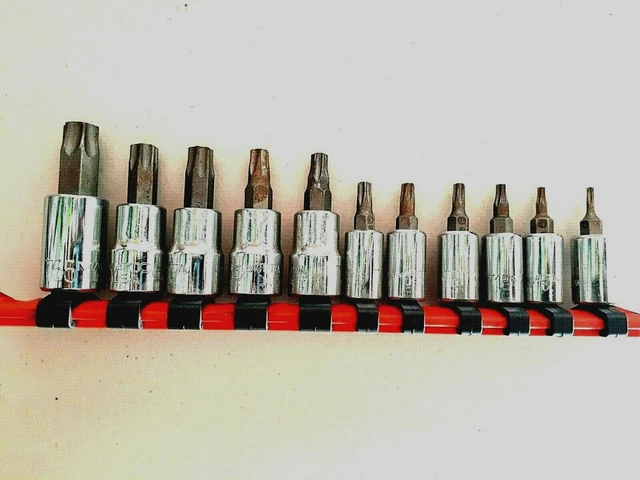 MATCO TOOLS TAMPER Proof Torx T55 T50 T45 T40 T30 T27 T25 T20 T15 T10 ...