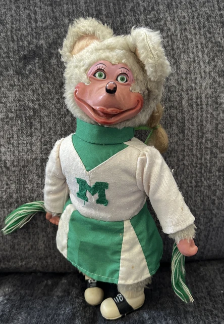 1981 SHOWBIZ PIZZA Rock-afire Explosion Mitzi Mozzarella 10” Plush Doll ...