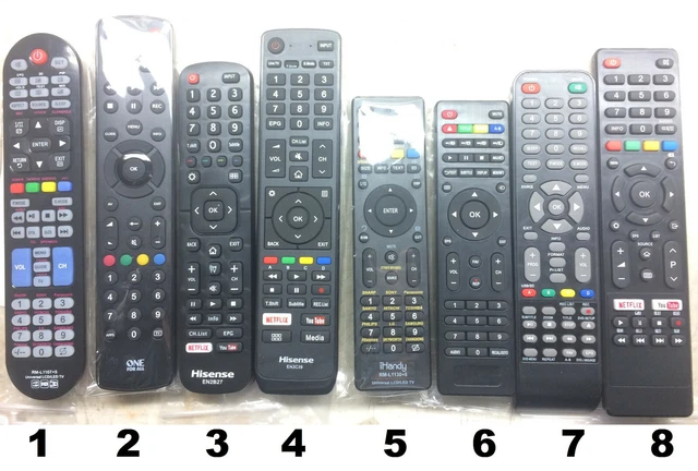 VARIETY SMART TV Remote Control_Universal / One4All / Hisense / iHandy ...