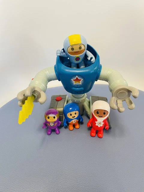 CBEEBIES GO JETTERS G.O Giant Robot & Foz Figure + extra figures £12.00 ...