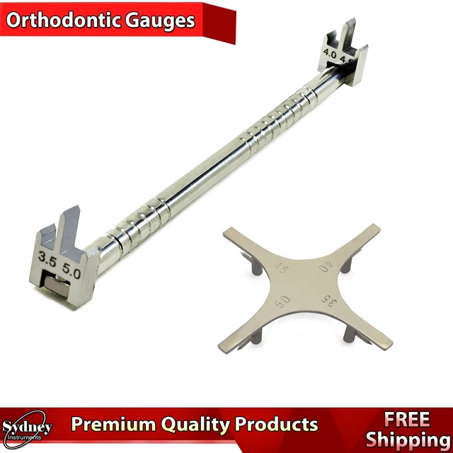 ORTHODONTIC BRACKET POSITIONING Posterior Teeth Bracket Height Gauge ...