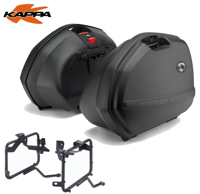 VALISES LATÉRALES + Cadres [KAPPA] K33N - YAMAHA TRACER 9 GT+ 2021 2022 ...