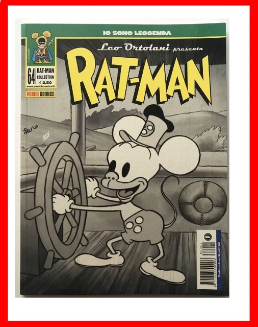 RAT MAN COLLECTION 64 ratman fumetto leo ortolani prima edizione panini ...