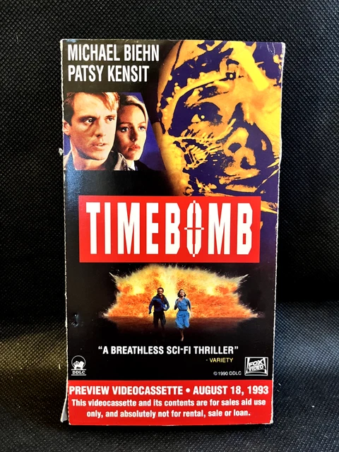 TIMEBOMB/DOUBLE JEOPARDY RARE US CBS VHS Video Preview Double Feature Thriller £27.49 - PicClick UK